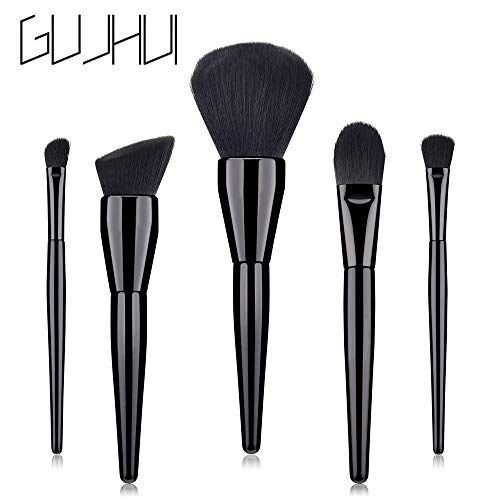 Mens Wet Hair Brush Tools Foundation Eyeshadow Makeup Brush Cosmetic Sets Wooden 5PCS Eyebrow Brush Brush The Good Place Merchandise