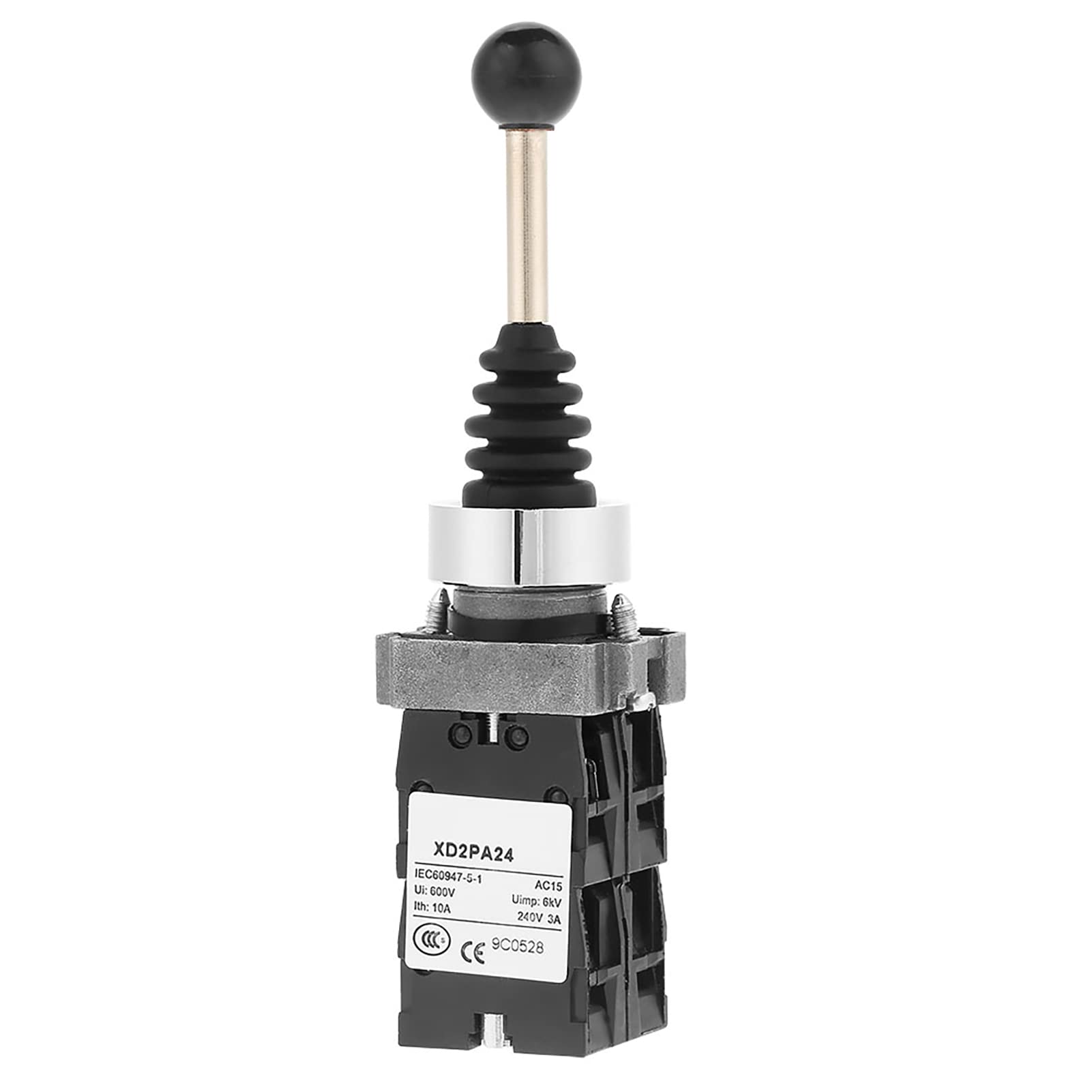 Joystick Switch 1pc Joystick Controllers Spring Return Switch 4 Position Joy Stick Control Replacement Black