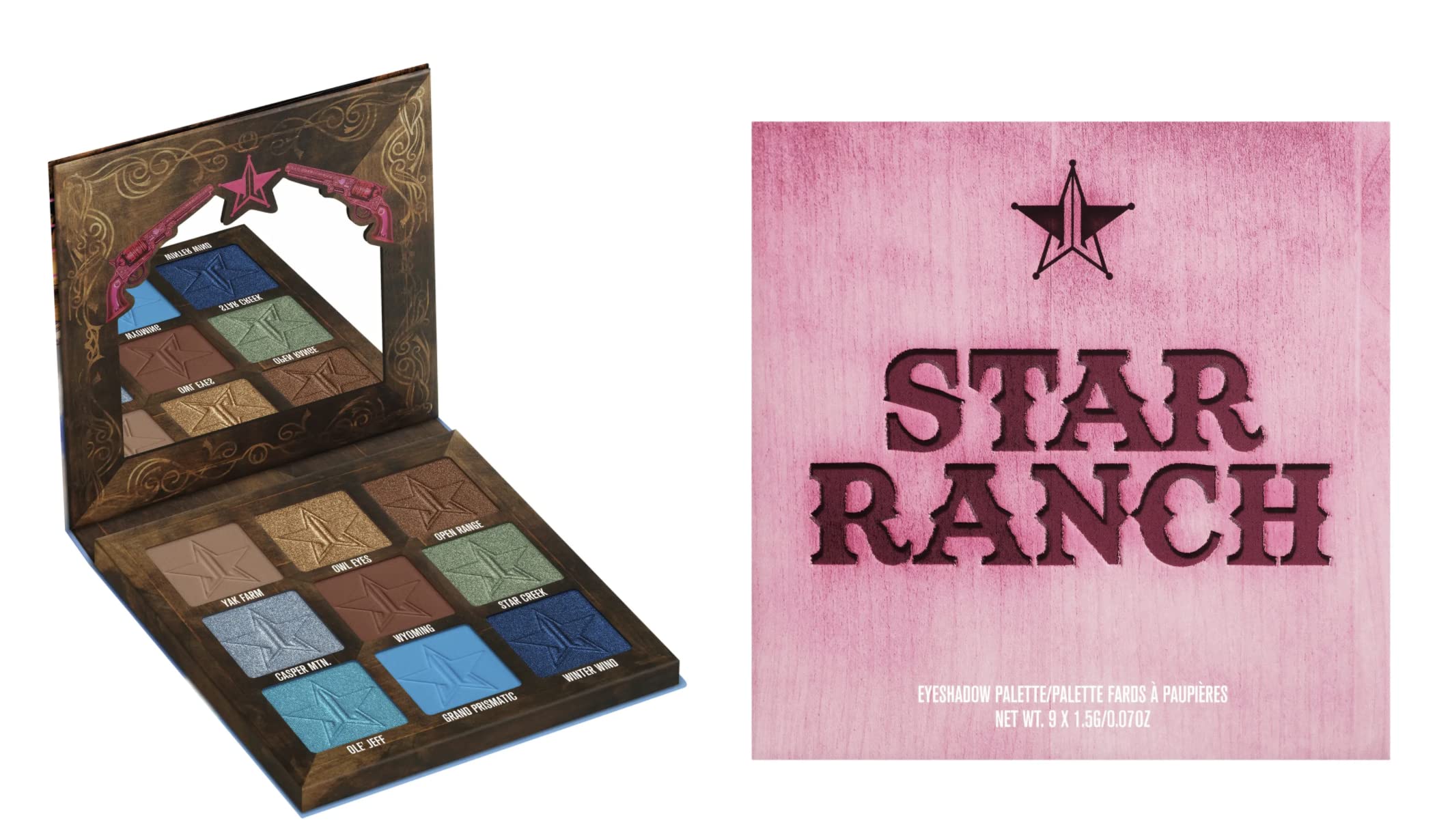Jeffree Star Cosmetics Limited Edition Star Ranch Mini Eyeshadow Palette