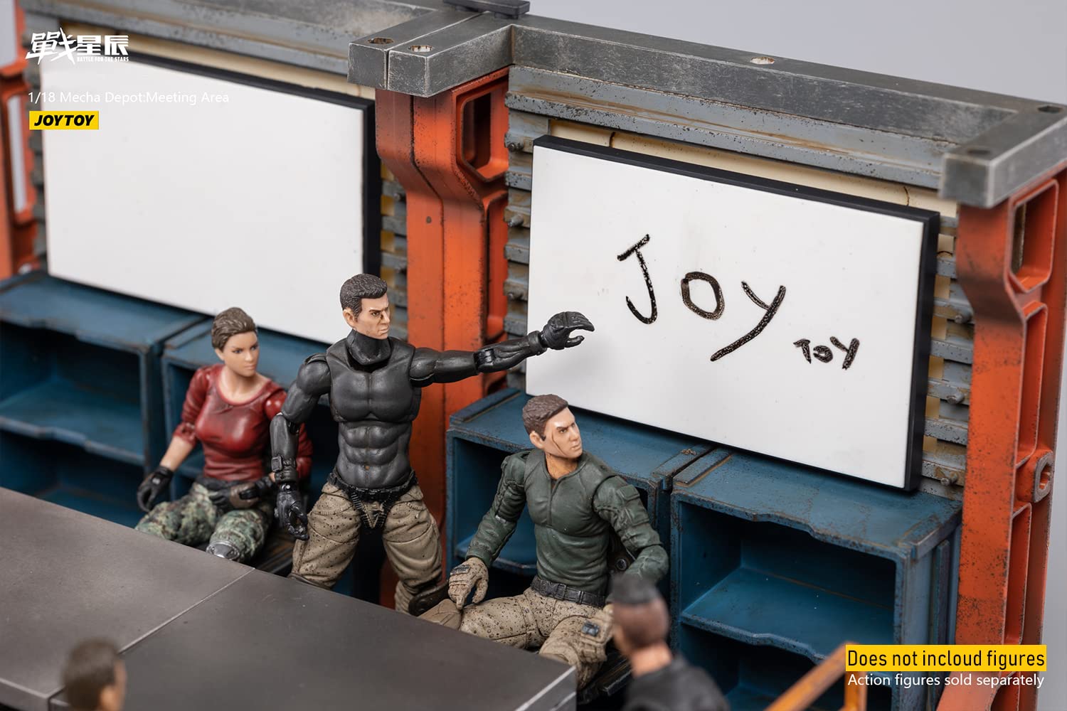 JOYTOY Theme Scene Base for 1/18 Action Figures-Mecha Depot:Observation Tower