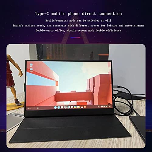Portable Display External Notebook Mobile Phone Display Convenient Expansion Secondary Screen, 14/15.6in, 1080p/IPS Panel (Color : HDMI, Size : 14in)