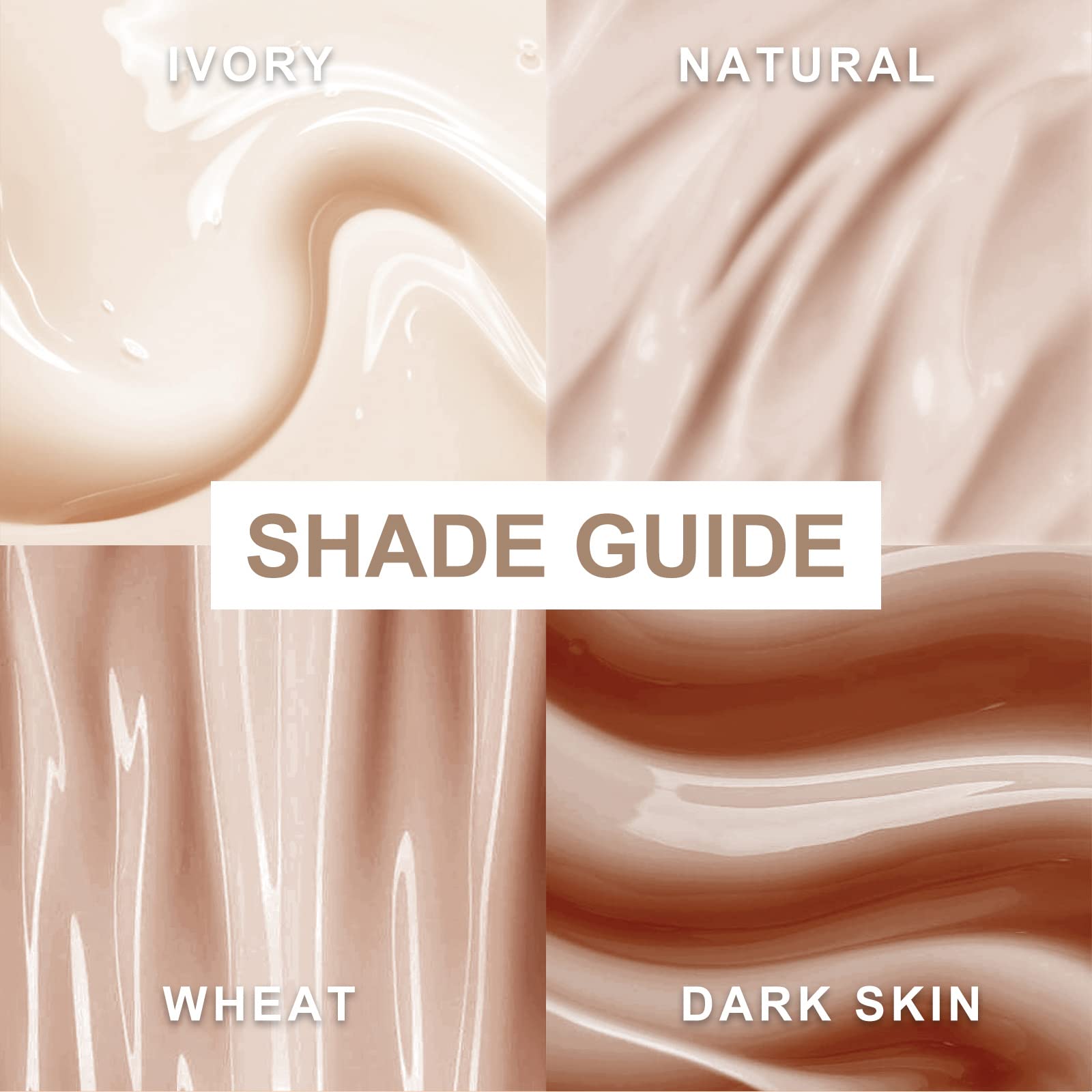 Music Flower Radiance Velvet Foundation, Lightweight Concealer Cream Matte Finish, Natural Long Lasting Full Coverage Make Up Look, 1.55 Fl Oz (44g) (Wheat)