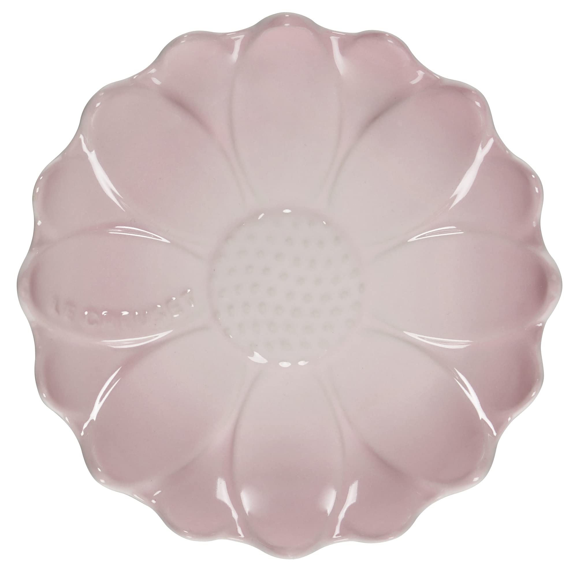 Le Creuset Shell Pink Stoneware Flower Spoon Rest