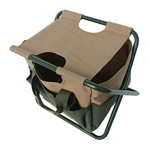 Outdoor Portable Bench Small Campstool Portable Outdoor Folding Chair Fishing Stool Portable Backpack Seats Bag