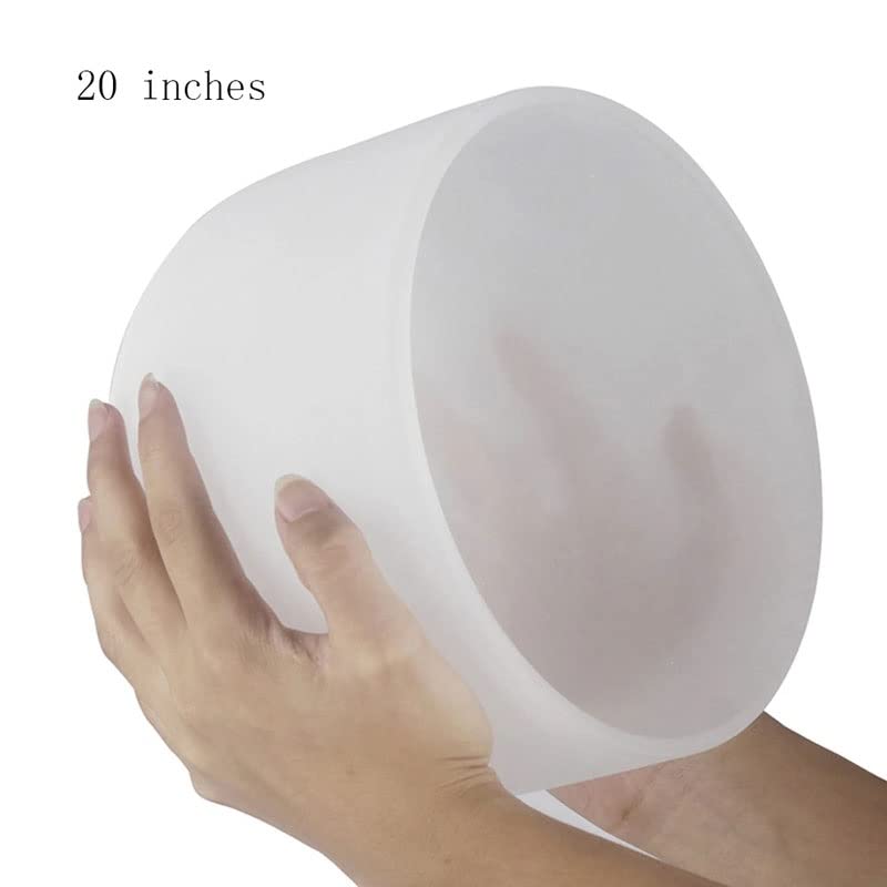 LXXSH Crystal Singing Bowl Frosted Yoga Sound Perfect Singing Bowl Rubber Stick