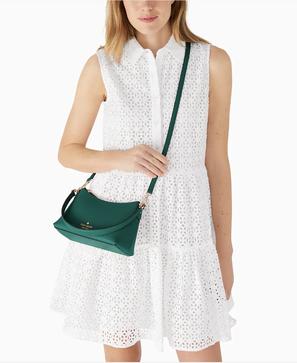Kate Spade Sadie Small Shoulder Bag (Deep Jade)
