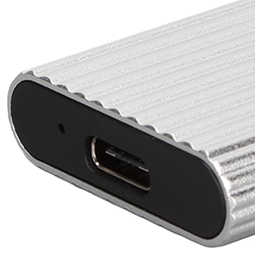 M.2 SSD Enclosure, SSD Enclosure Light Weight Type C Interface Aluminum Alloy for Office
