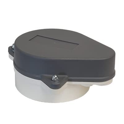 Merrill MFG WCOP403P 4" Watertight Sanitary ABS well cap, Seal (Colors May Vary)