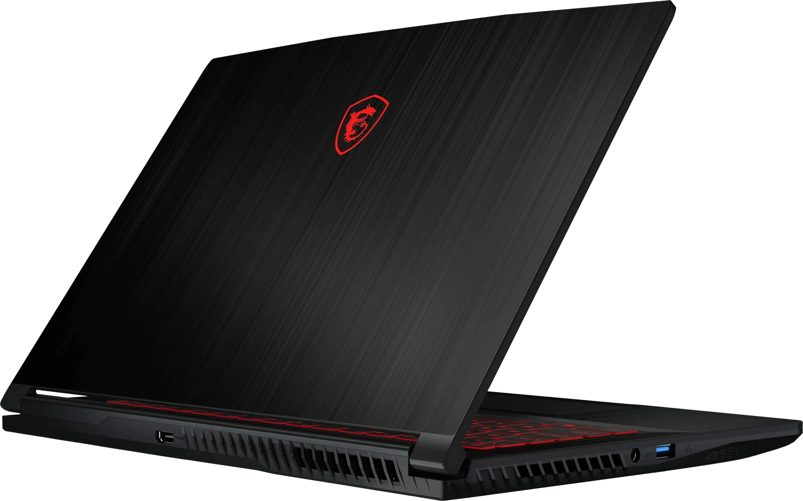 MSI - GF63 15.6" Gaming Laptop - Intel Core i5 10500H - NVIDIA GeForce GTX 1650 - Black - w/Mouse Pad (32GB RAM | 1TB PCIe SSD)