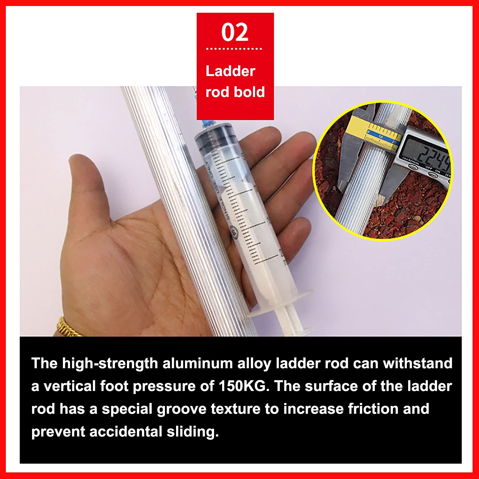 Soft Ladder Rope Wire Fire Escape Aluminum Alloy Home Fireproof High Altitude Rescue Project Climbing Compact & Reusable Excellent Load Bearing Capacity,8m/26.3ft
