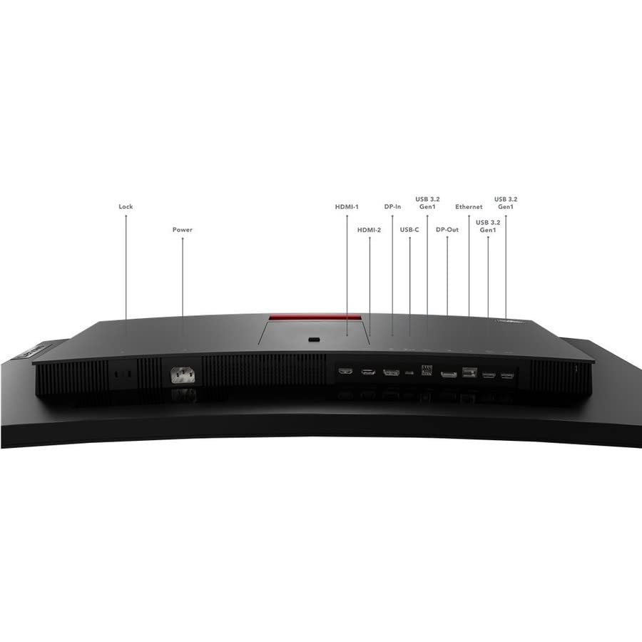 Lenovo ThinkVision P34W-20 34" UW-QHD Curved Screen WLED LCD Monitor - 21:9 - Raven Black - 34" Class - (IPS) Technology - 3440 x 1440 -1.07 Billion Colors - 300 Nit - (Renewed)