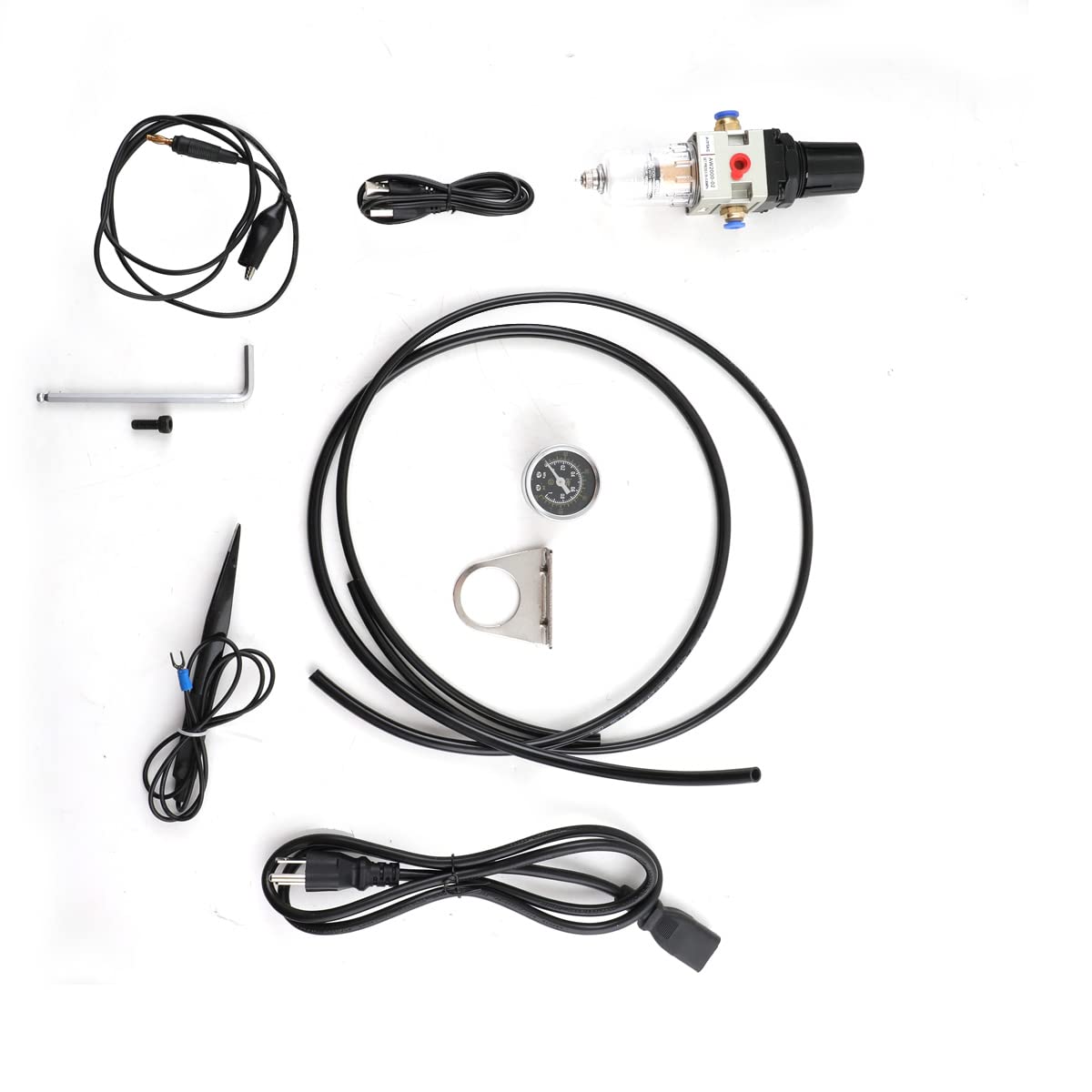 MECCTP CNC Spot Welding Machine, 110V 60HZ Repair ARC Laser Machine Soldering Kit for DIY Jewelry Repair Gold and Hardware Workpiece Welding Spot Welder Miller Welding