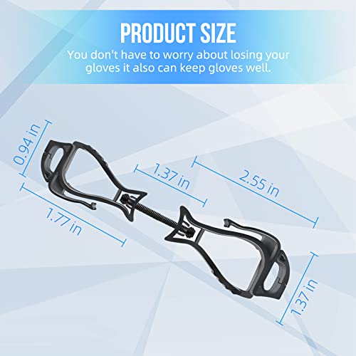 NANHONG Glove Clips, Glove Holder, Glove Clips For Work, Glove Holder Clip, Work Gloves, For Duty Belt, For Construction