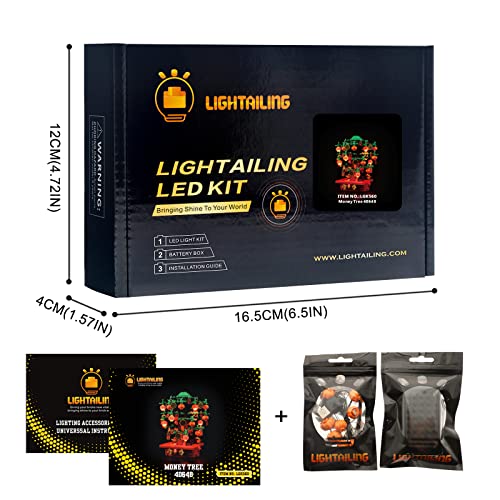 LIGHTAILING Light for Lego- 40648 Money-Tree - Led Lighting Kit Compatible with Lego Building Blocks Model - NOT Included The Model Set