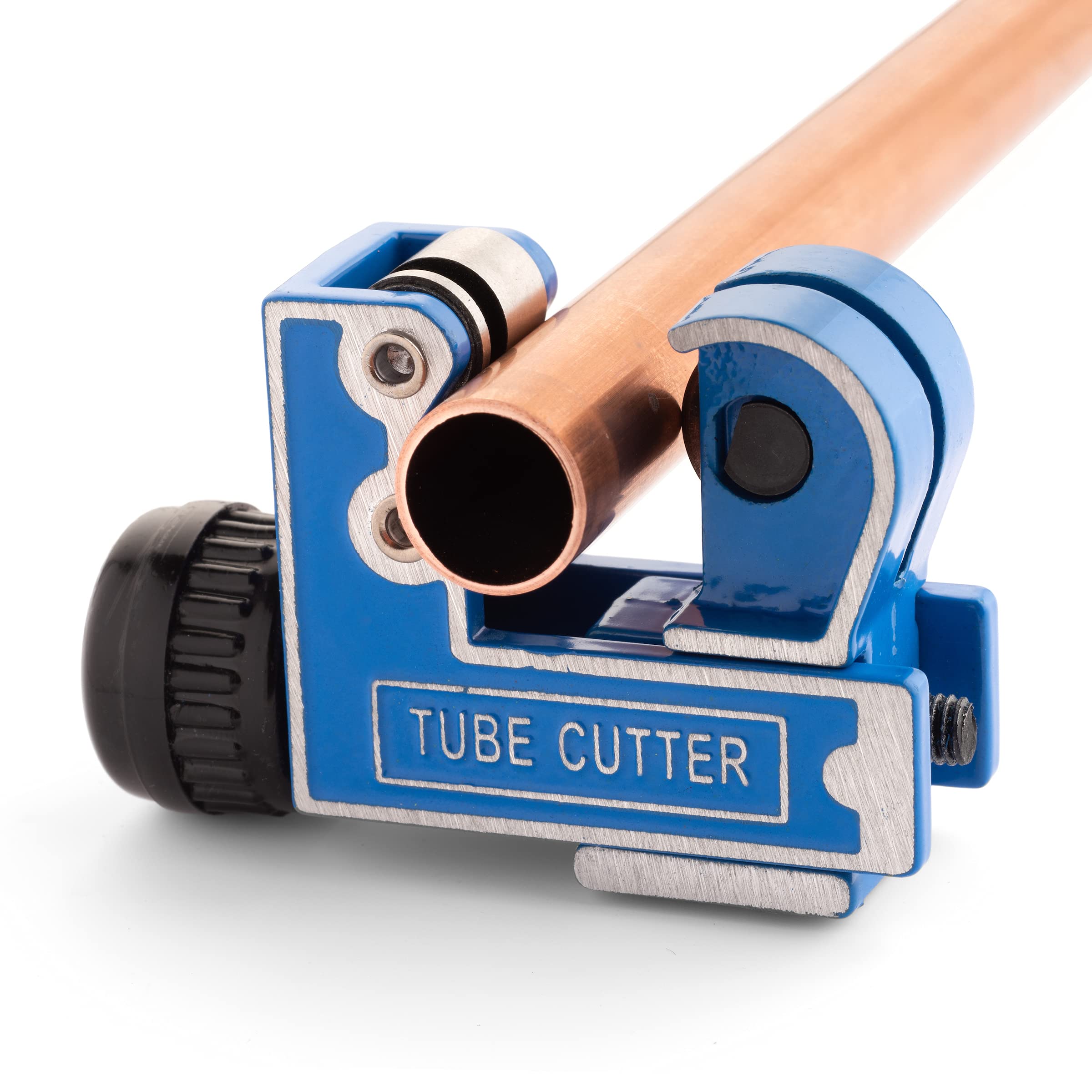 Loreso Mini Copper Pipe Tubing Cutter - Mini Tube Cutter for 1/8, 1/4, 1/2 to 1 1/8 Copper Brass Aluminum & Thin Stainless Steel Pipes (3-28mm) OD