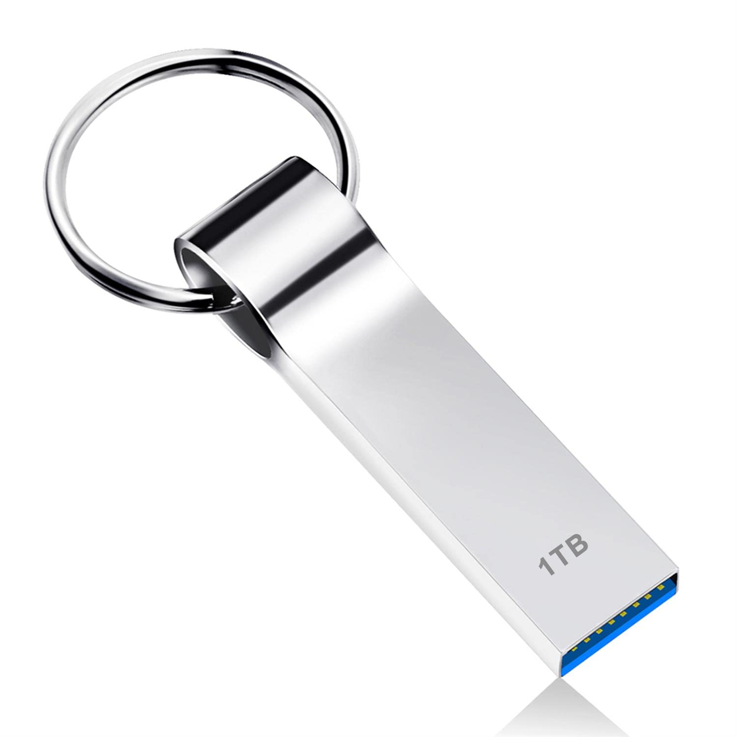 Oremike 1TB Flash Drive Thumb Drive High Speed USB 3.0 Flash Drive Waterproof USB Drive Portable Memory Stick 1000GB Large Capacity Jump Drive Compatible with Computer/Laptop, with Keychain Design