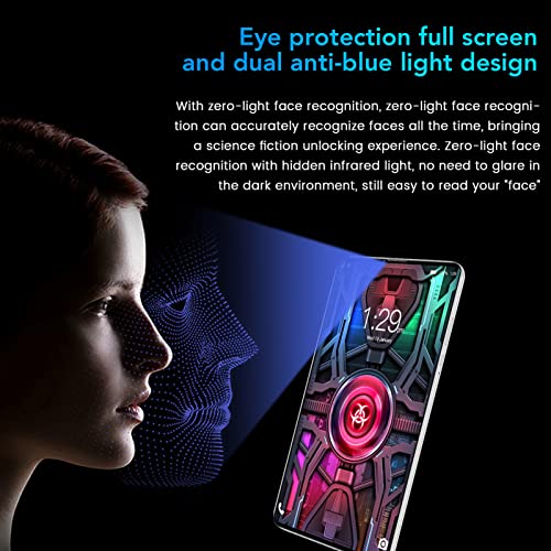 lennis 7 Inch Call Tablet Dazzling Orange Expandable Up to 128GB 4GB 32GB Front 500W Rear 800W HD Tablet 100-240V for Android 10.0 (US Plug)