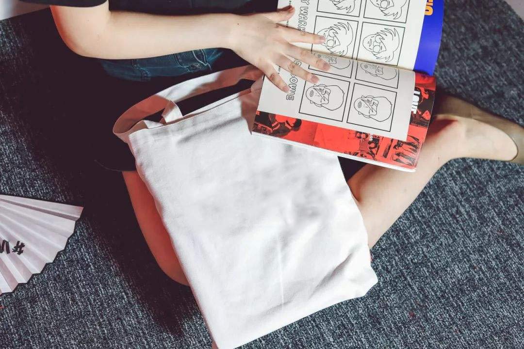 KERAYZE 1 PCS Canvas Bags Heavy Natural Canvas Tote Bags with Long Handles Grocery Bags (15.7" x 13.7" x 4", 12 oz)
