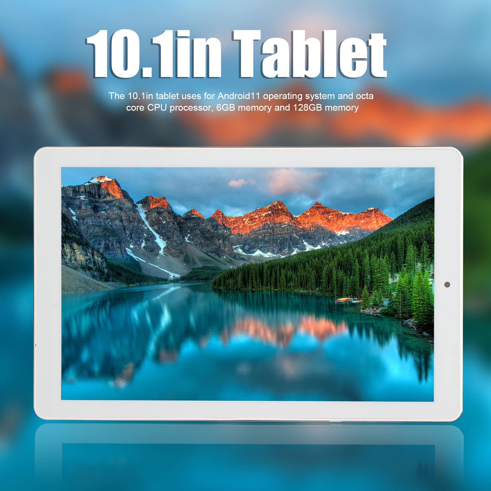 LBEC 10.1in Tablet, Rear 13MP 100 to 240V HD Tablet Octa Cores for Adults for Office (US Plug)
