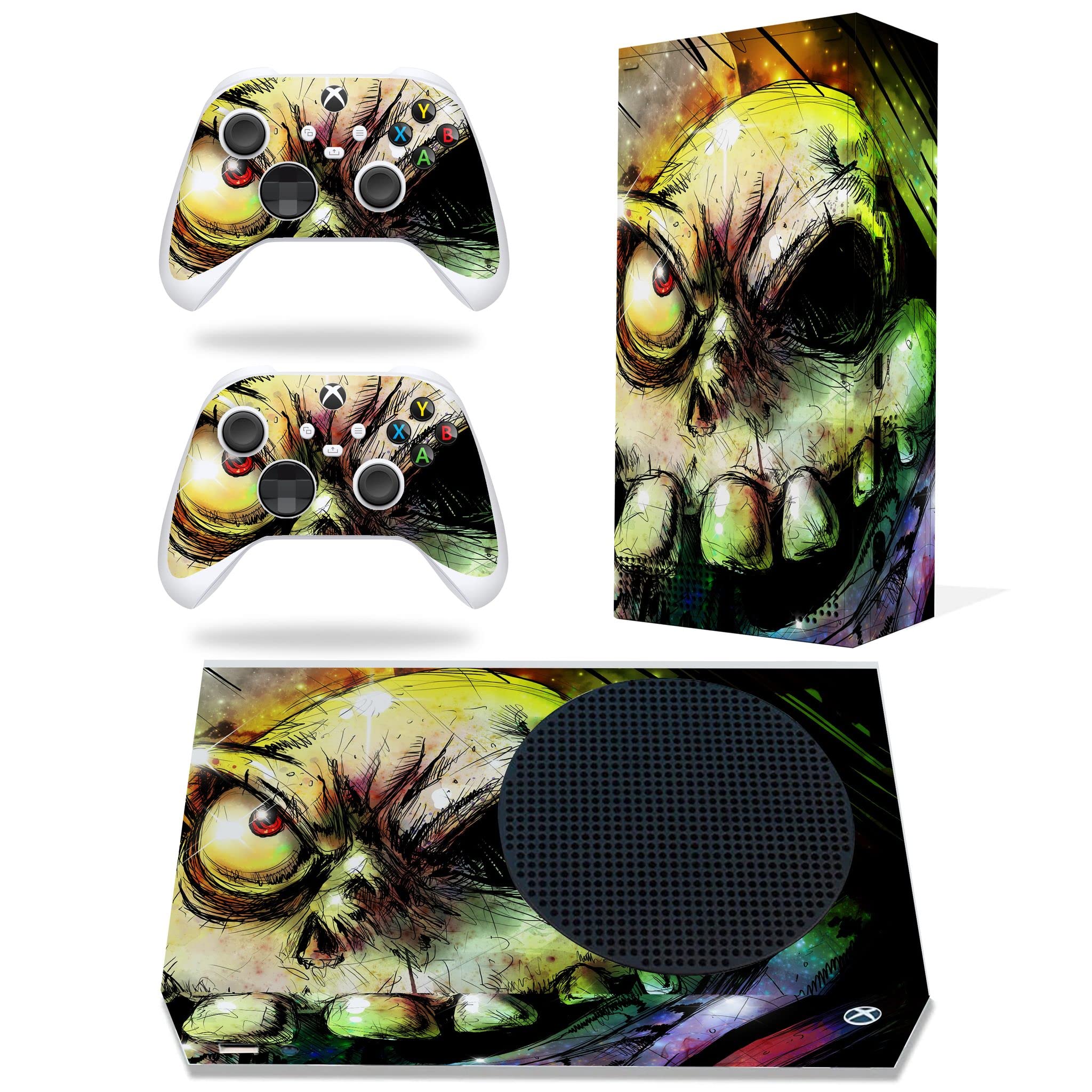 Knight Undead Video Game Game Console Series S Controllers Skin Decals Stickers Wrap Vinyl for Game Console Series S