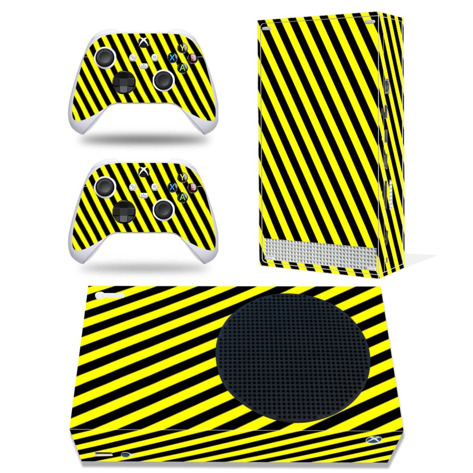 Langardirect Vinyl Sticker Skin Set Compatible with Xbox Series S, Full Body Vinyl Decal Cover for Xbox Series S Console and Wireless Controllers, Scratch Resistant, Bubble-Free,20