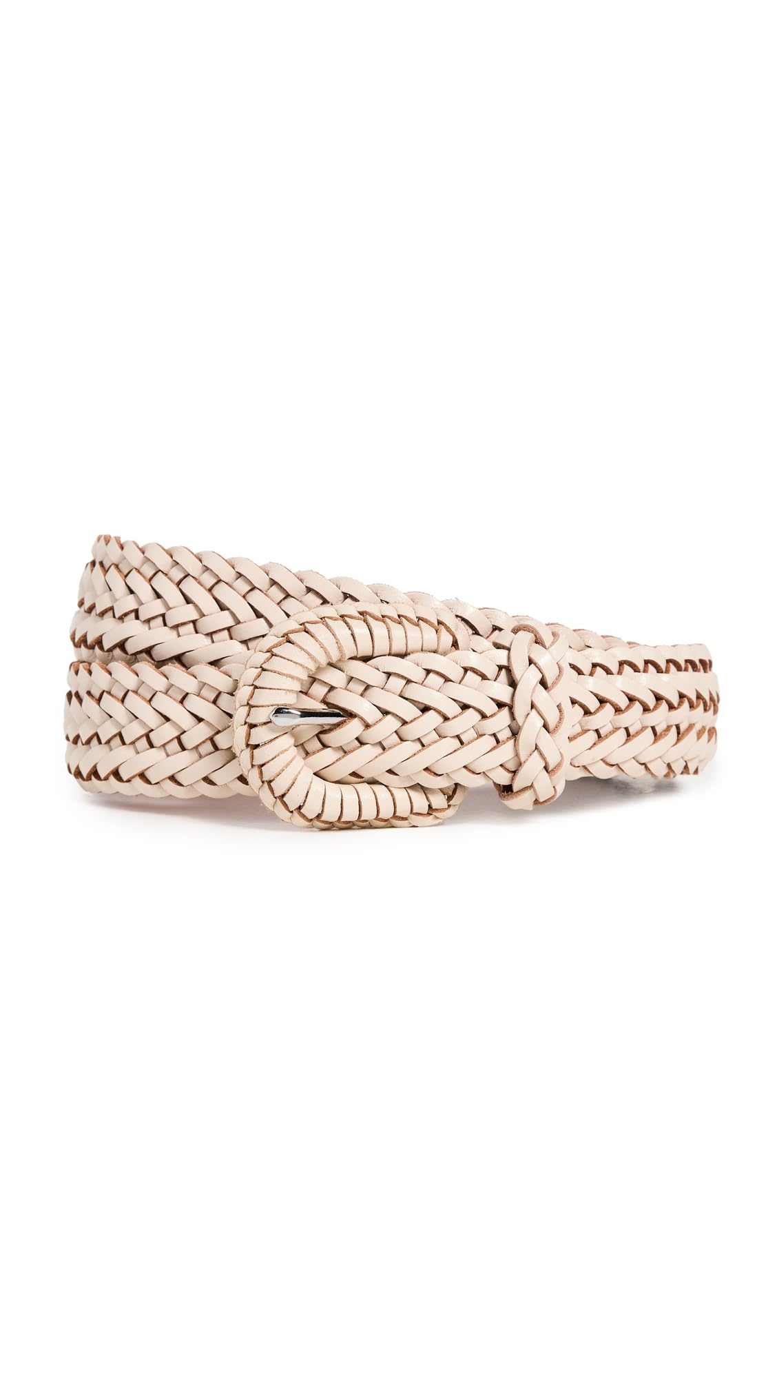Madewell Women's Woven Belt, Ecru, Off White, XXS-S
