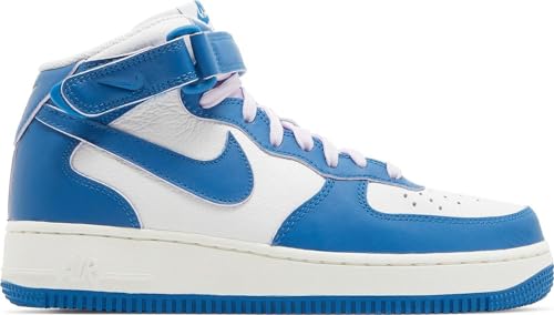 Nike Women's Air Force 1 Sneakers, Military Blue and Doll, 6.5