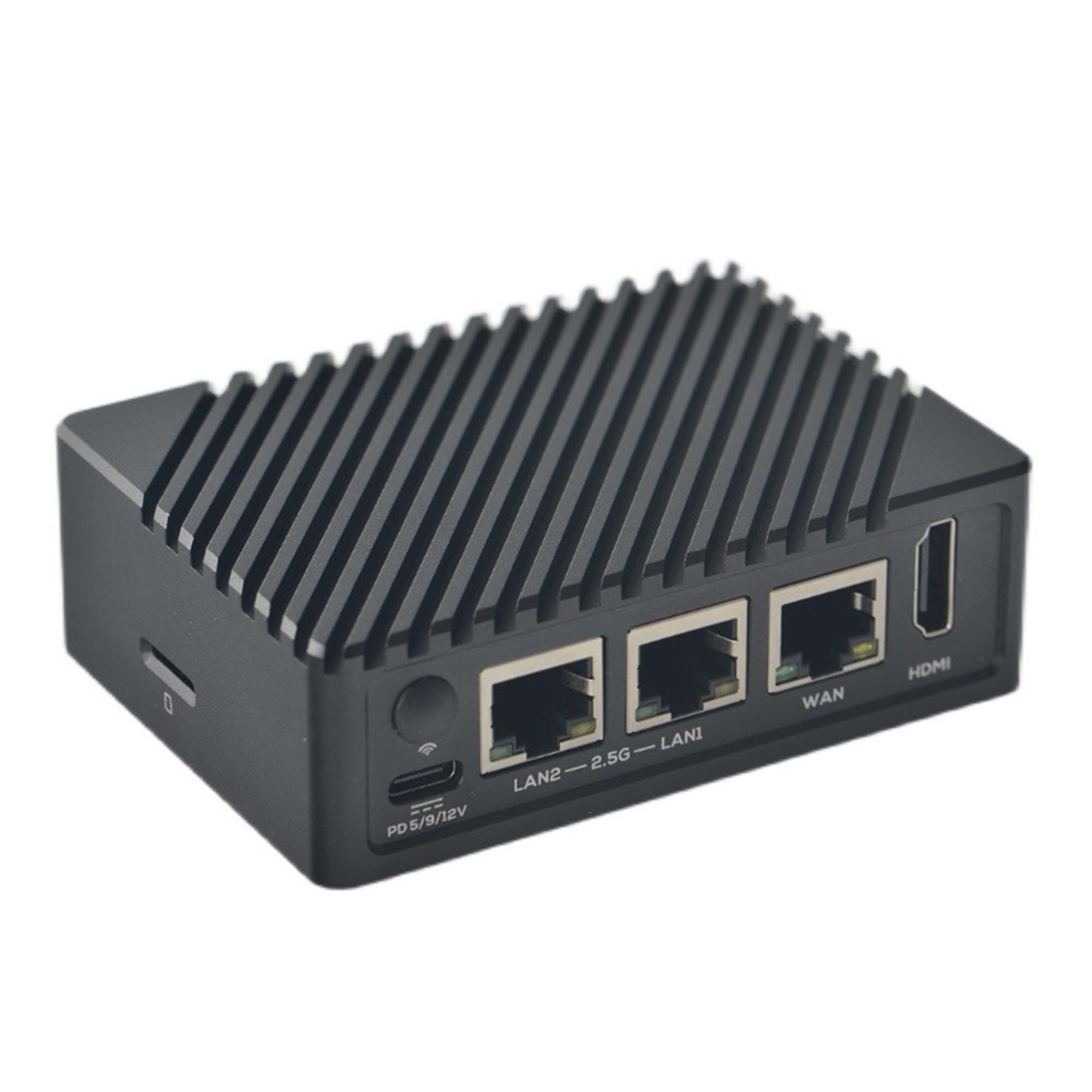 Nanopi R5S Router RK3568 development board OpenWRT A55 HDMI2.0 2.5G Gigabit network port (4GB Ram, No power Supply)