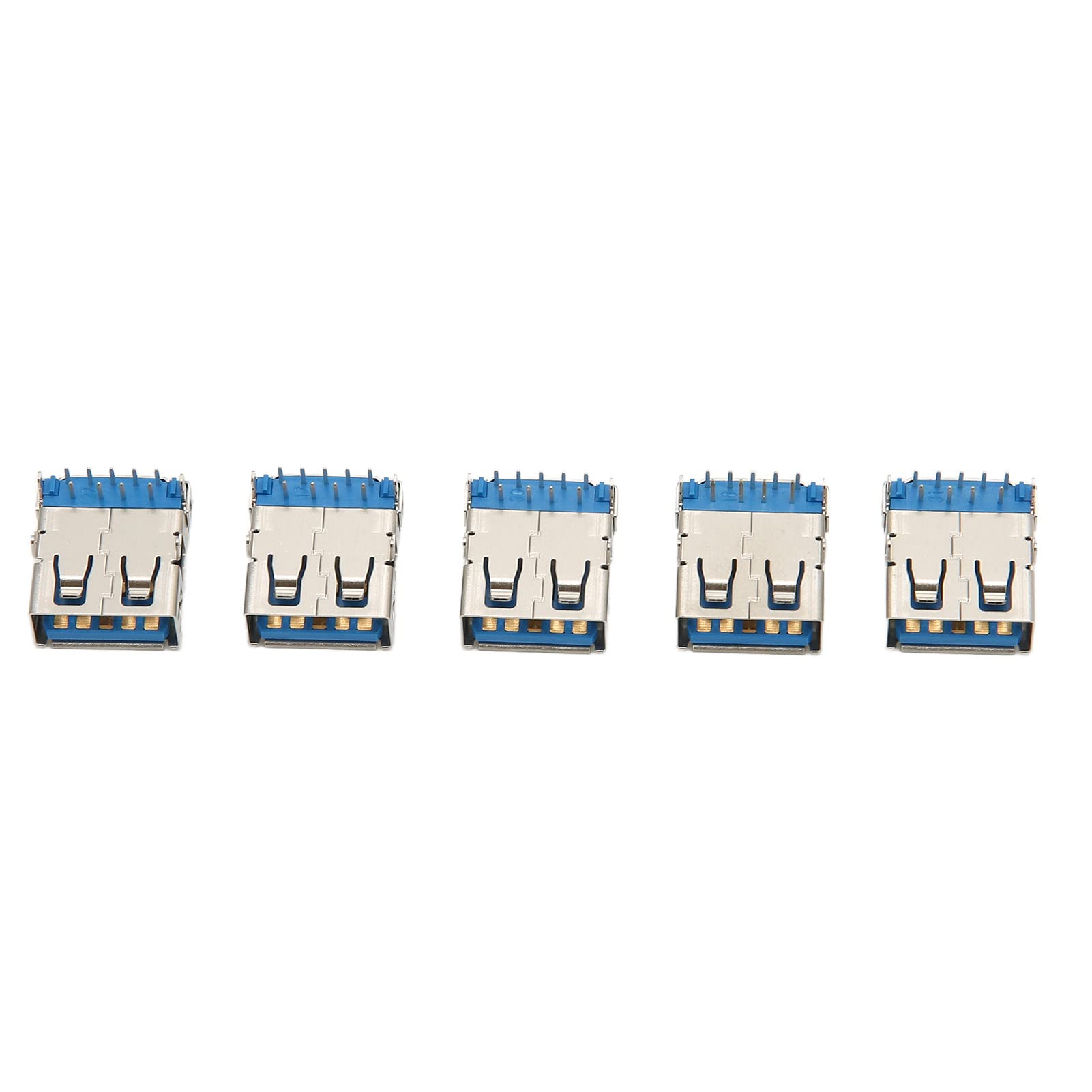 KOSDFOGE 5Pcs Portable Game Console USB Charging Port Metal Replacement Console USB Charging Socket Port Compatible with PS5 Console