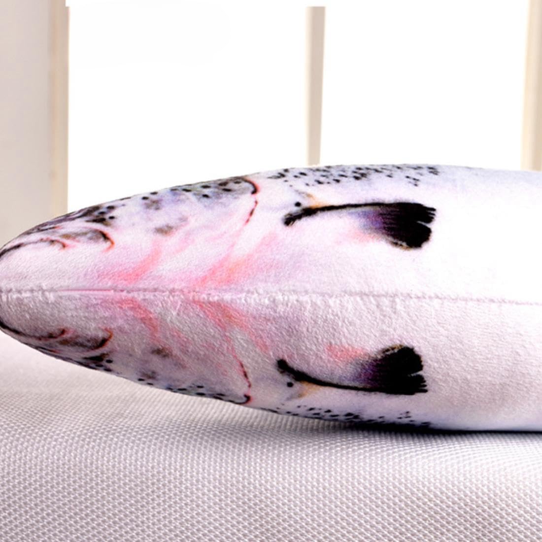 OPHRBU 24 Inch Simulation Fish Plush Toy Pillow Soft Fish Cushion Pillow Stuffed Animal Toy for Cat Pets or Kids Birthday Gifts