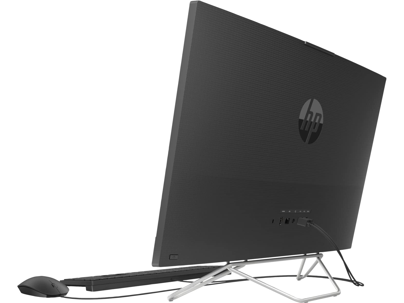 HP 2022 Newest All-in-One Desktop Computer, 27'' Full HD Display, AMD Ryzen 5 5500U Processor, 16GB RAM, 1TB SSD, Wi-Fi, HDMI, Webcam, Bluetooth, Windows 11 Home, Black