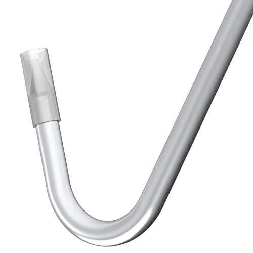 OK5STAR 12 Inch Long Stainless Steel Meat Hook 2 PCS, T Shaped Handle Hay Hooks Boning Hooks for Butcher Kitchen Restaurant Tool BBQ Accessories