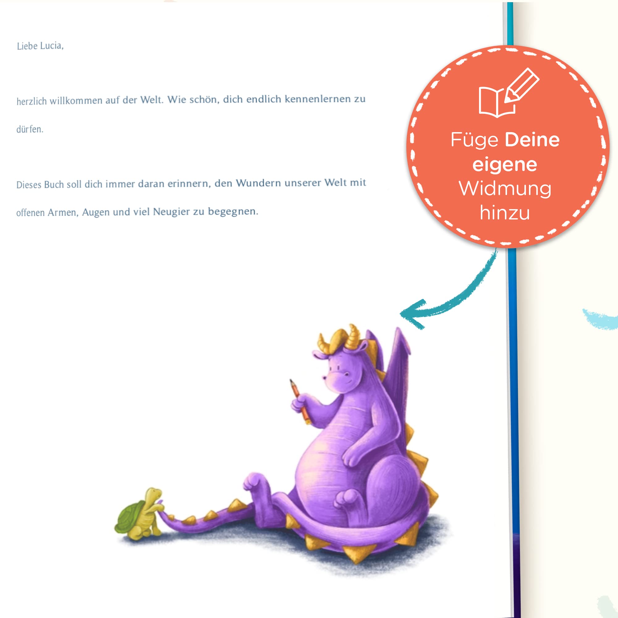 Librio | Welcome to The World - Personalized Baby Book - 28 Pages | Customized Baby & Parent Characters | Quality Format in Multiple Laguages | Made in The USA