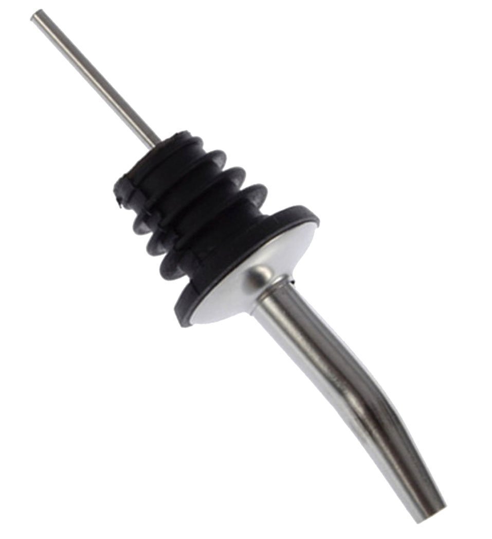 JBtek® (24 Pack) Stainless Steel Classic Bottle Pourers w/Tapered Spout (24)