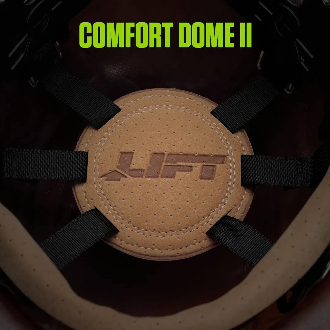 Lift Safety DAX Jungle Carbon Fiber Full Brim Hardhat