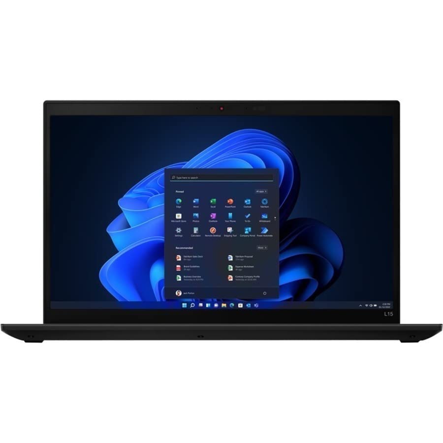 Lenovo ThinkPad L15 Gen 3 21C3004SUS 15.6" Notebook - Full HD - 1920 x 1080 - Intel Core i5 12th Gen i5-1245U Deca-core (10 Core) - 8 GB Total RAM - 256 GB SSD - Thunder Black