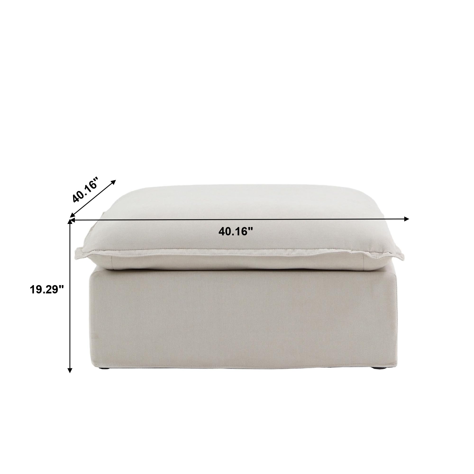 MGH Ottoman, Modular Sectional Sofa,Minimalist Sofa Couch for Modern Living Room Sofa Sets for Office House