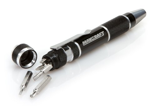 Maxcraft 60609 7-In-1 Precision Pocket Screwdriver (colors may vary)