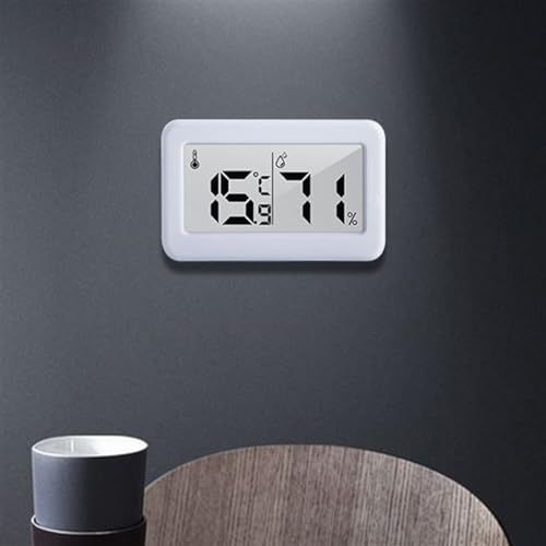 LNYHLXS Electronic Digital Temperature and Humidity Meter Home Thermometer Indoor Alarm Clock Timing