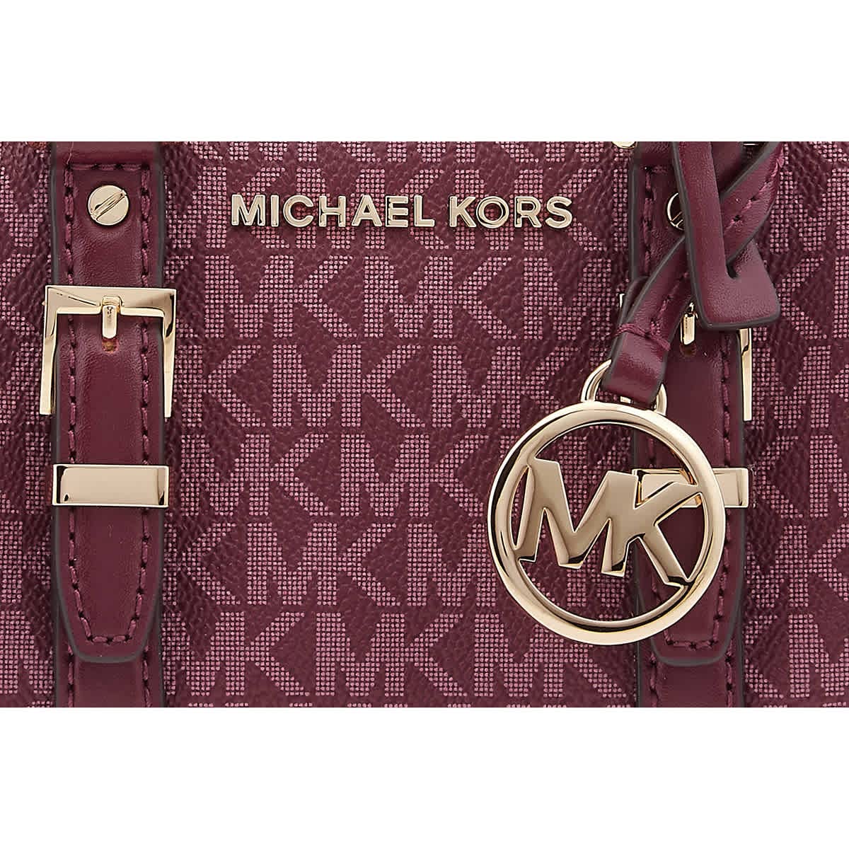 Michael Kors Dark Berry Ladies Bedford X-Small Presbyopia Crossbody Bag
