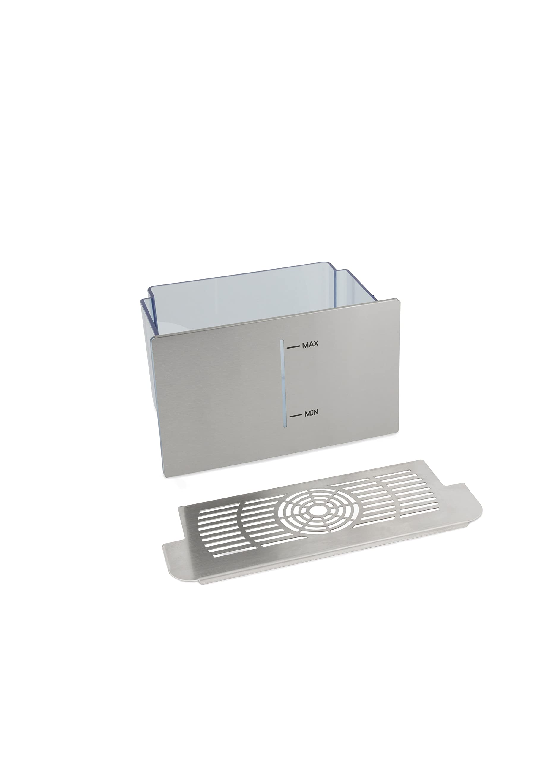 Igloo 40 LB Automatic Dispensing Nugget Ice Maker, Portable, Countertop, Stainless Steel, for Home Use, Makes Small Chewable Cubes for Cold Water, Soda, and Other Beverages