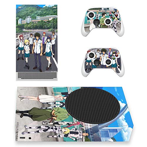 KuroMakuro Anime Movie Game Console Series S Console and Controller Skin Set, Skin Wrap Decal Kit
