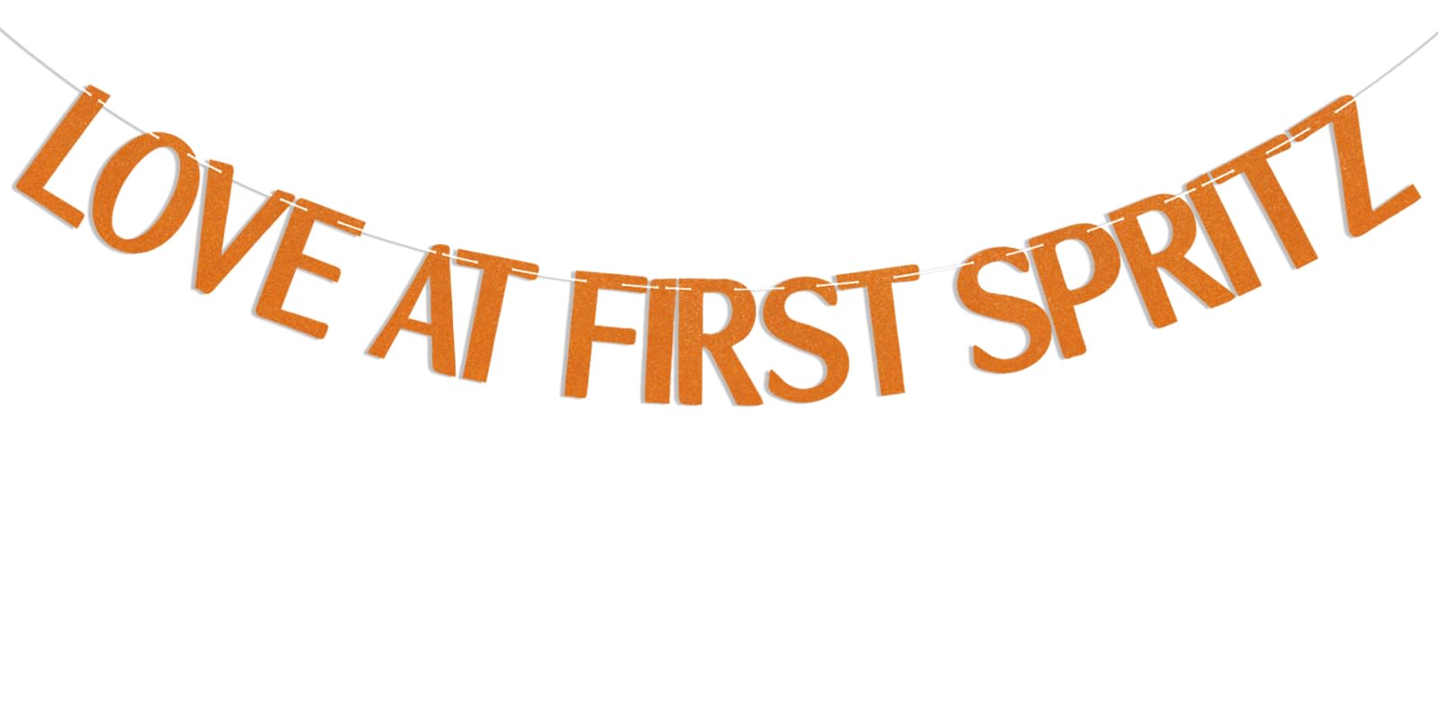 Love at First Spritz Banner - Citrus Bridal Shower Bachelorette Wedding Party Decorations, Spritz Bar Banner, Orange Bridal Shower Spritz Station Decoration