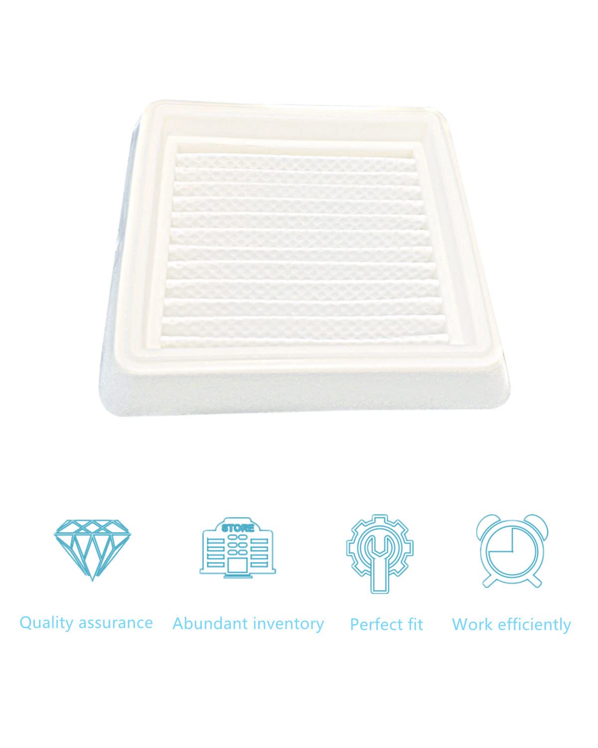 Kvjicdo A226002030 Air Filter For Echo HCA-2620 SRM2620 SRM3020 PE-2620 C262 C302 Shindaiwa EB262 AH262 T302X Lawn Mower(2 Pack)