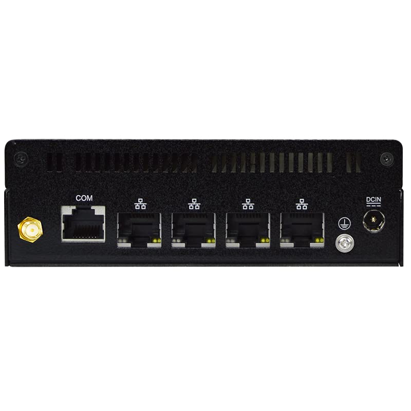 Jetway HBFBZ10 Elkhart Lake J6412 Networking Mini PC, 4X 2.5GbE LAN (8GB Memory and 256GB SSD)