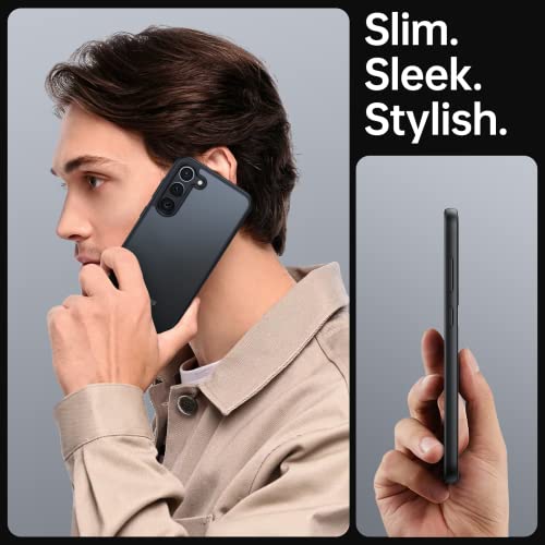 Meifigno Magic Series Samsung Galaxy S23 Plus 6.6" Case - Military Grade Drop Protection, Silky Touch Translucent Matte, Black