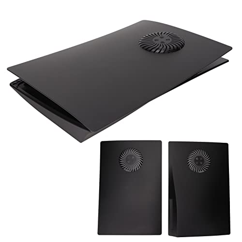 KOSDFOGE ABS Face Plates for PS5 Dust and Scratch Resistant Replacement Faceplate Cover with Heat Sink Port for PS5 Optical Drive Version of The Host