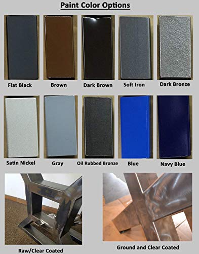 Metal Table Legs, Triangular Style - Any Size and Color