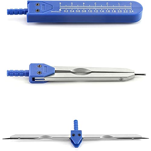 Pockety EKG ECG Caliper Electrocardiogram Divider, Measuring Tool ECG Calipers for Electrocardiogram Drafting Divider