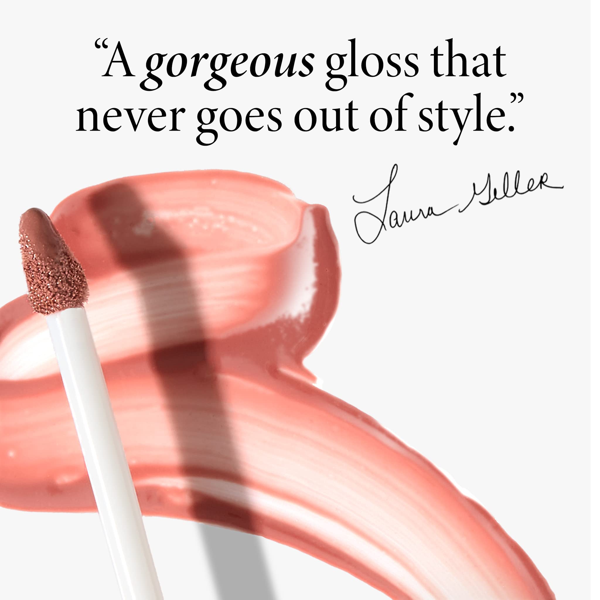 LAURA GELLER NEW YORK Modern Classic Lipstick, Luxurious Creamy Soft Moisturizing Lip Color, Rare Rose